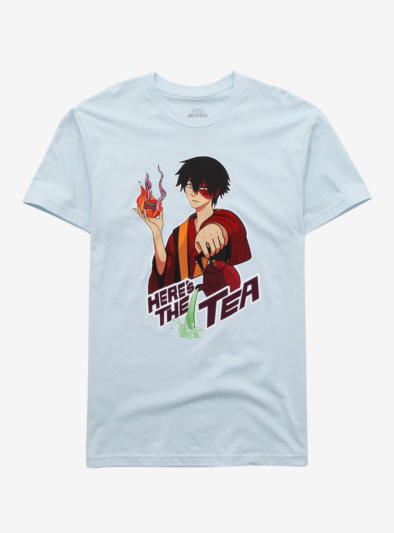 Avatar: The Last Airbender Zuko Tea Women's T-Shirt - BoxLunch ...