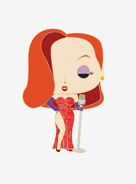 Funko Who Framed Roger Rabbit Pop! Jessica Rabbit Enamel Pin | Hot Topic