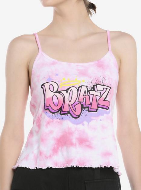 Bratz Logo Tie-Dye Girls Strappy Tank Top | Hot Topic