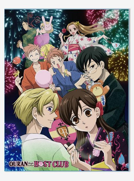 Ouran High School Host Club Fireworks Throw Blanket | Hot Topic