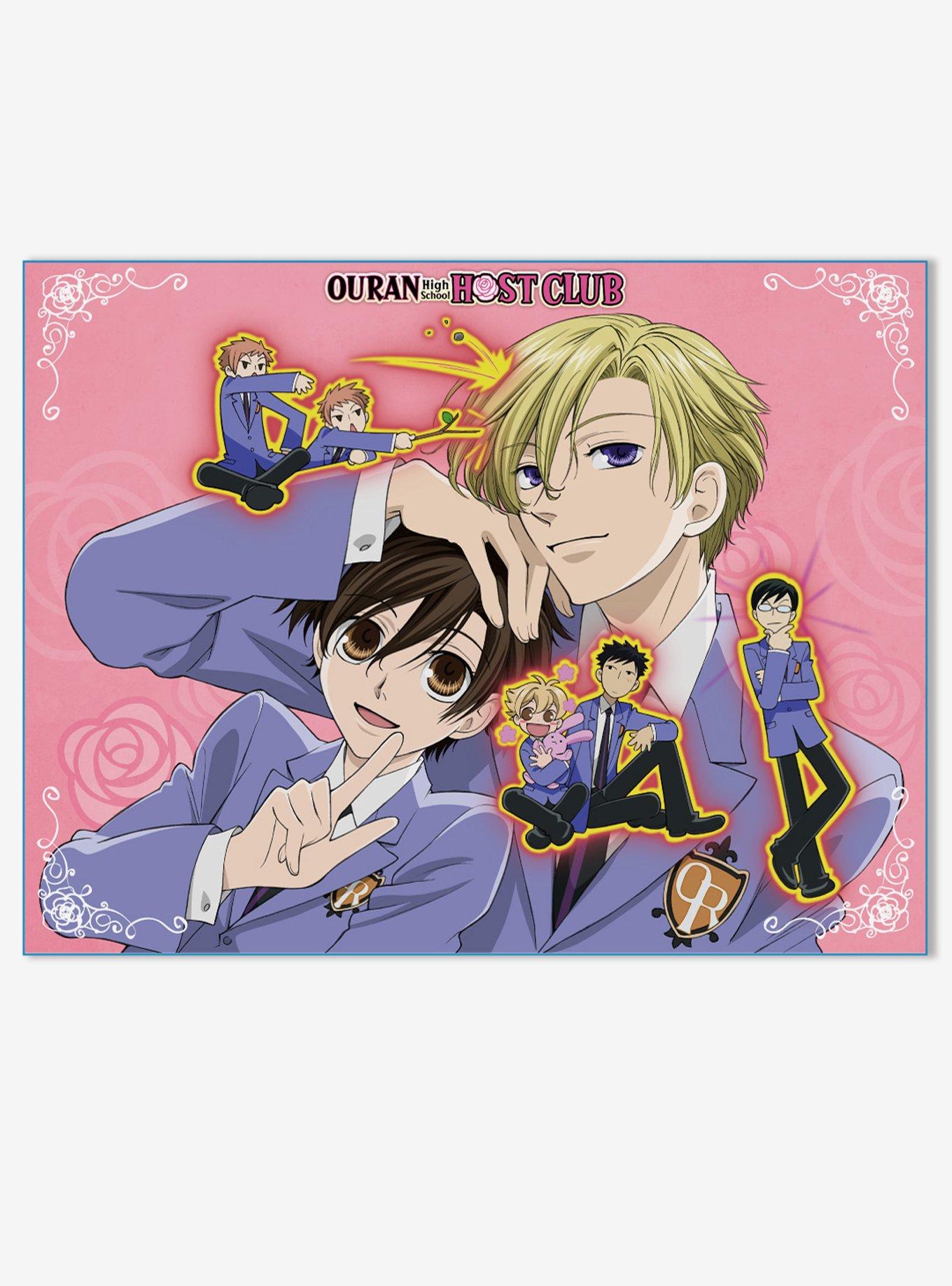 Ouran High School Host Club Group Throw Blanket | Hot Topic