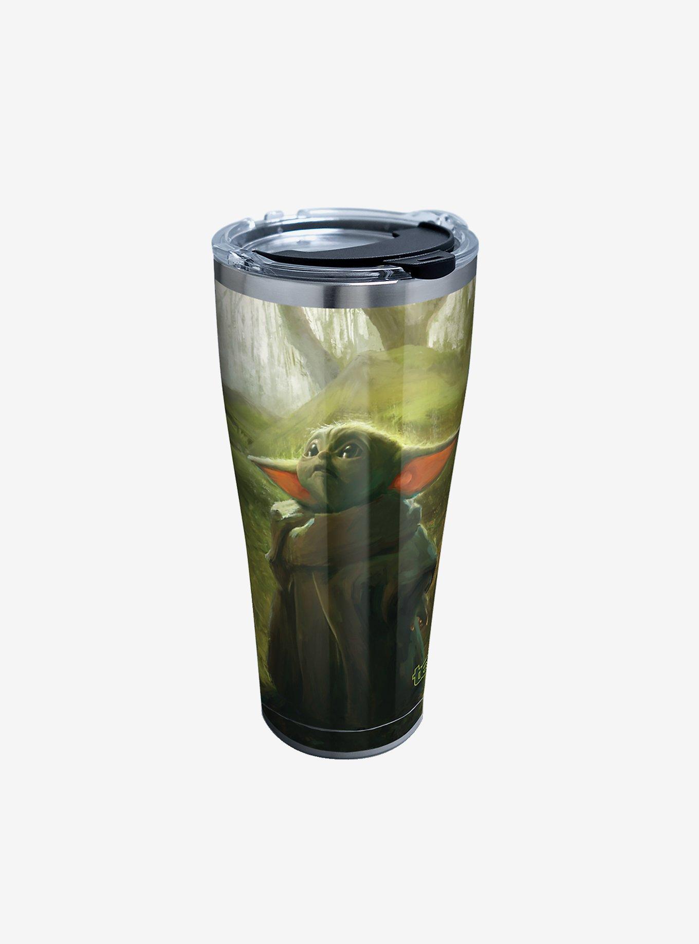 Star Wars The Mandalorian Child Gazing 30oz Stainless Steel Tumbler ...