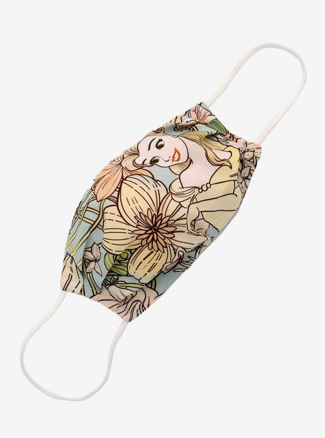 Disney Beauty And The Beast Floral Belle Fashion Face Mask | Hot Topic