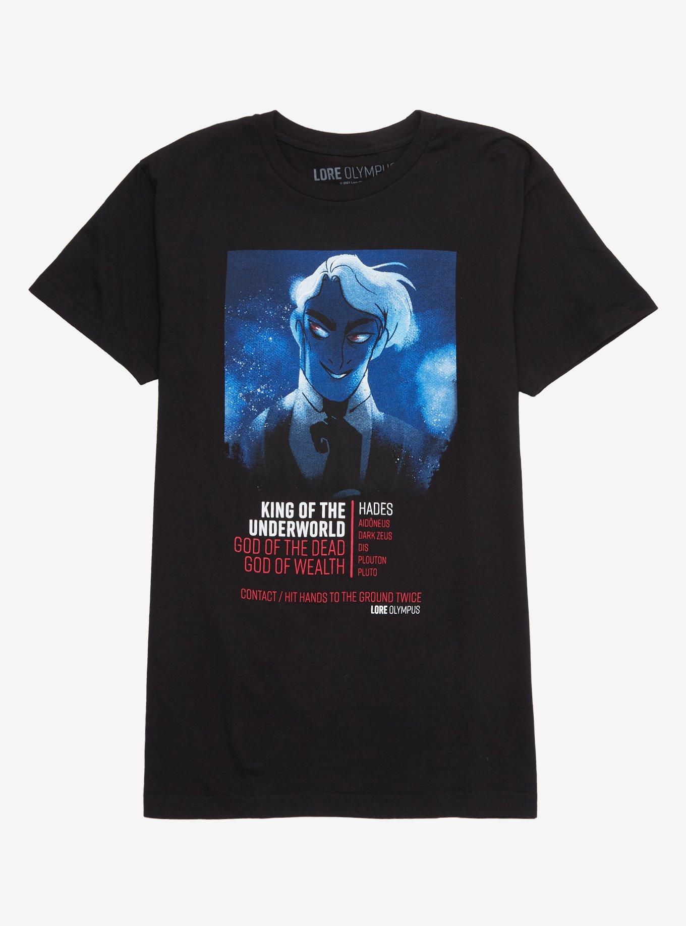 Lore Olympus Hades Business Card T-Shirt | Hot Topic