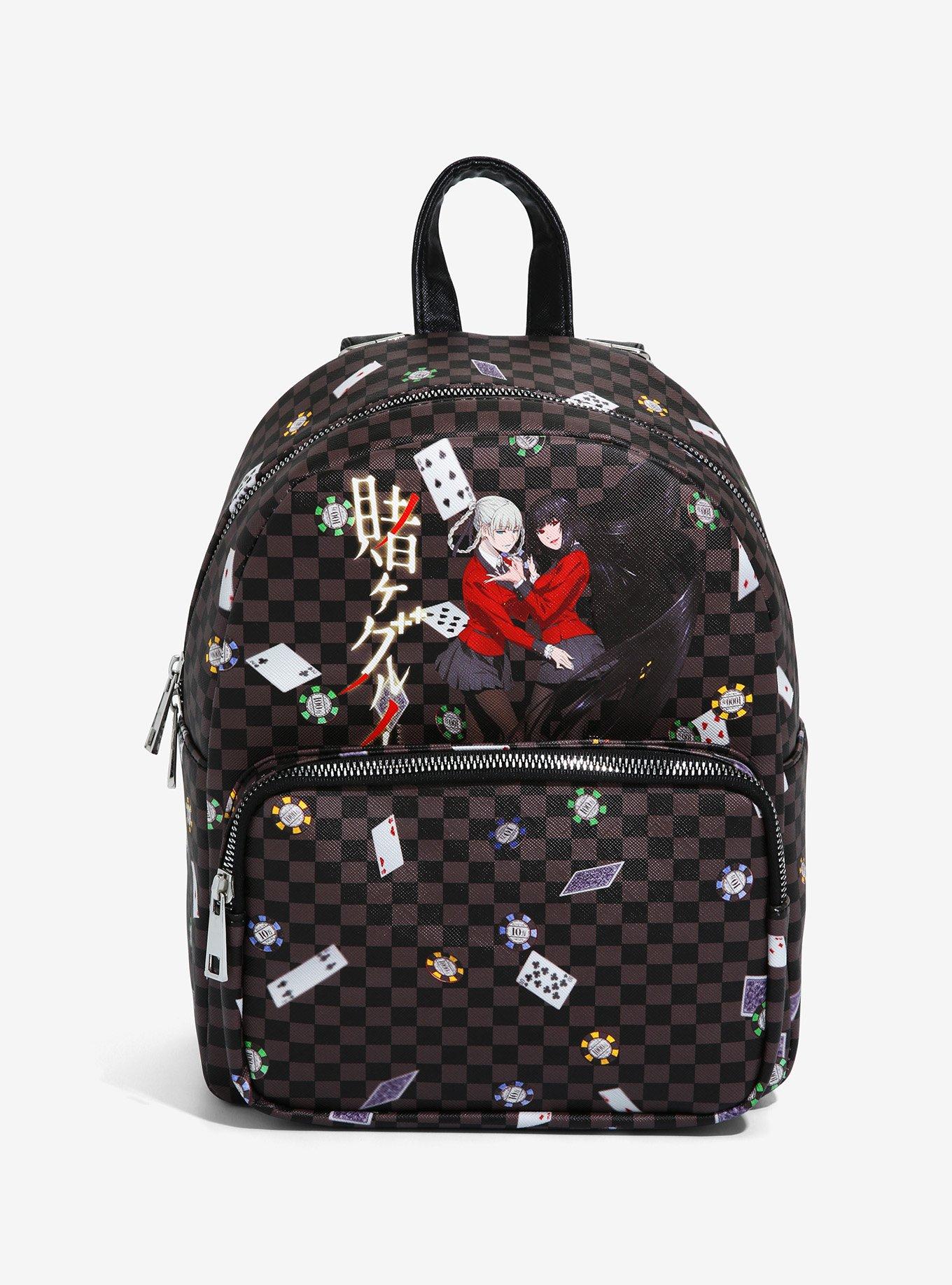 Kakegurui Yumeko & Kirari Checkered Mini Backpack | Hot Topic
