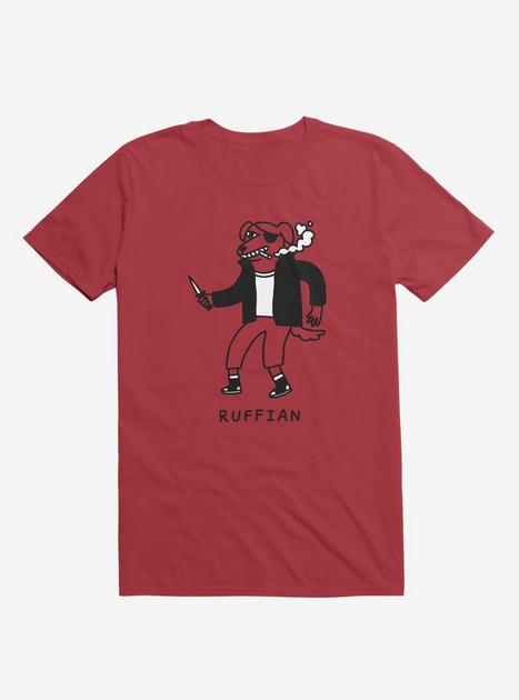 Ruffian Dog Red T-Shirt - RED | Hot Topic