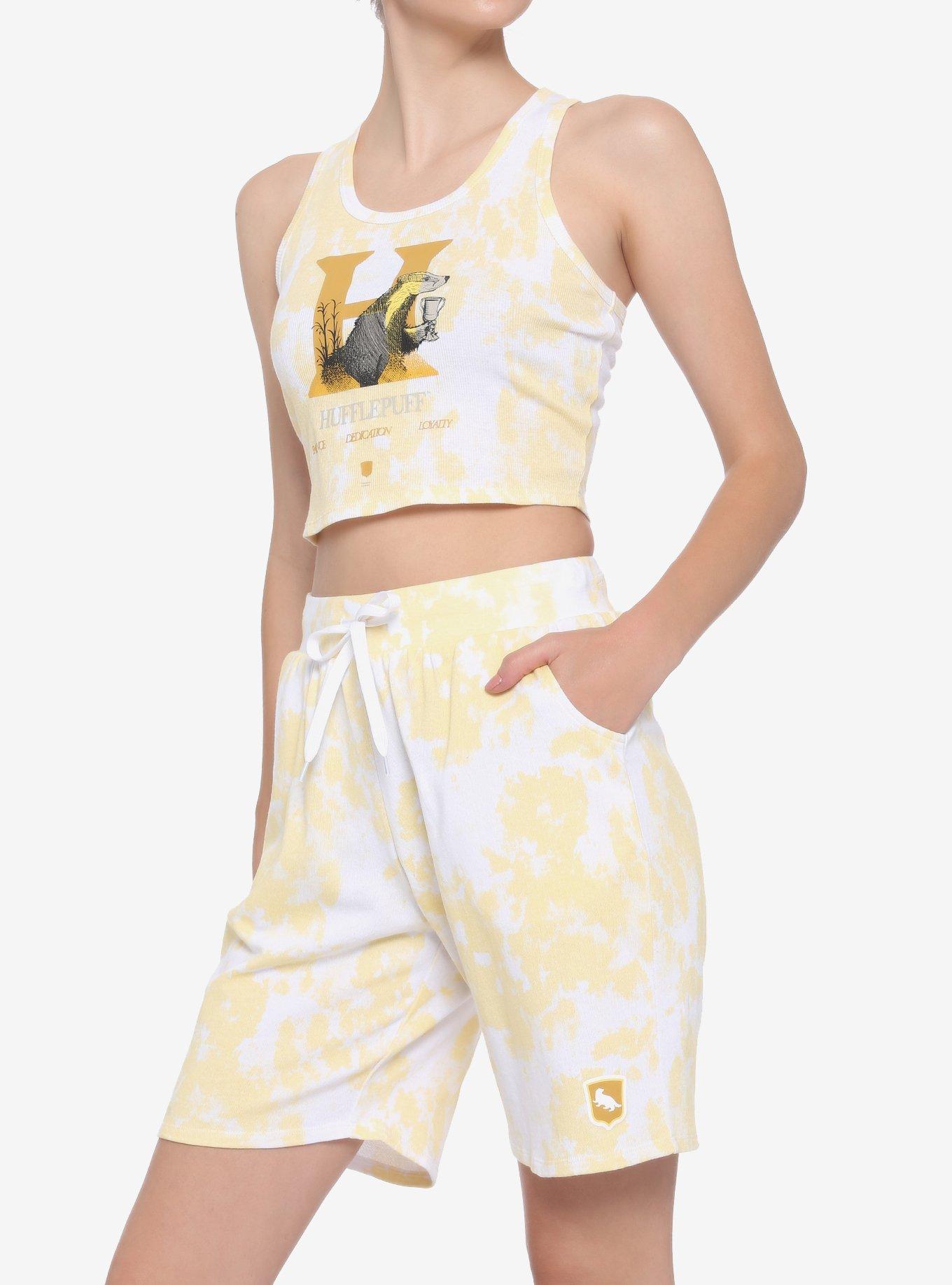Harry Potter Hufflepuff Tie-Dye Girls Lounge Set | Hot Topic