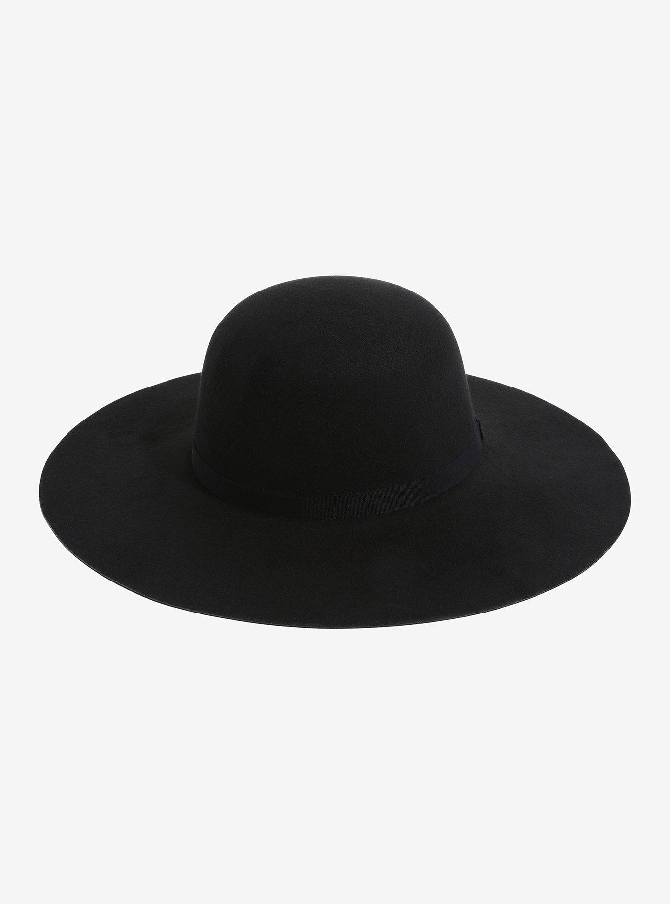 Black Floppy Hat
