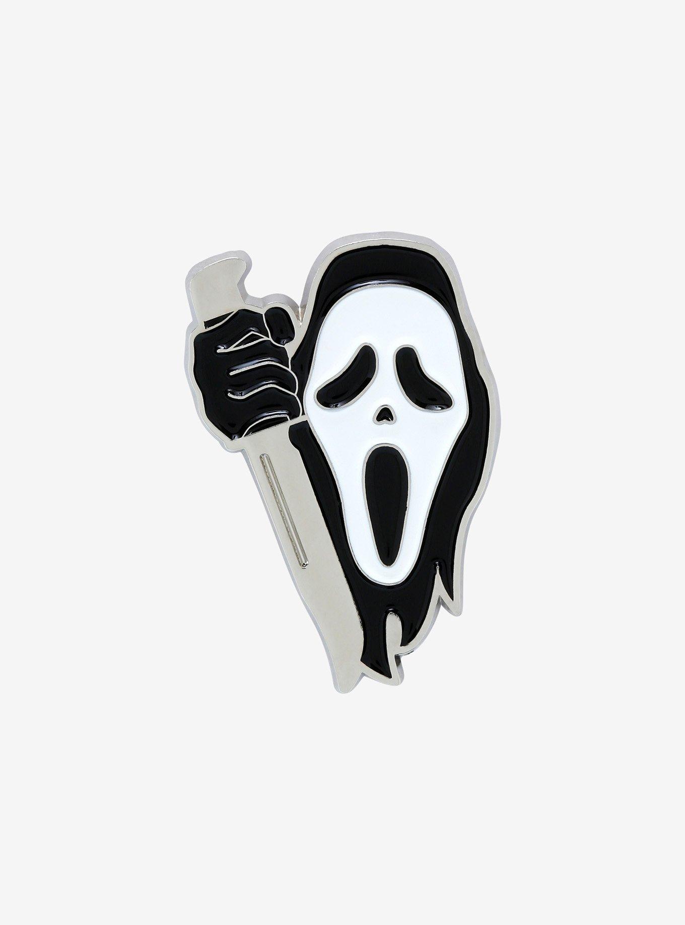Scream Ghost Face Knife Enamel Pin | Hot Topic