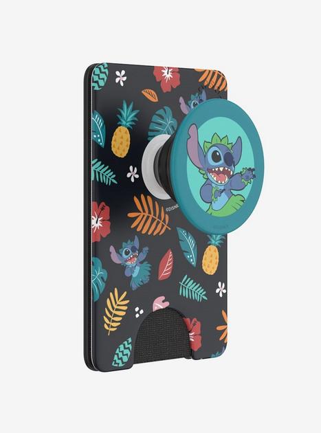 PopSockets PopWallet Plus Disney Lilo & Stitch Hula Phone Wallet Grip ...