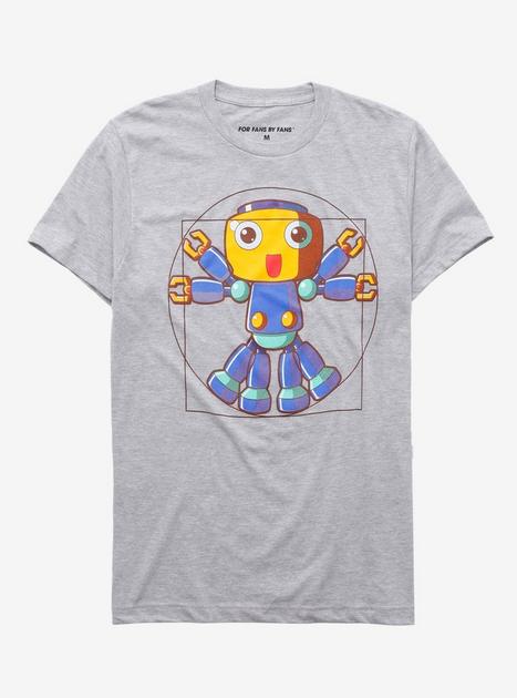 Megaman Vitruvian Servbot T-Shirt | Hot Topic