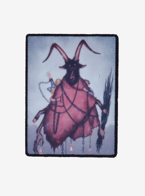 Krampus Illustrated Patch By Built From Sketch | Hot Topic