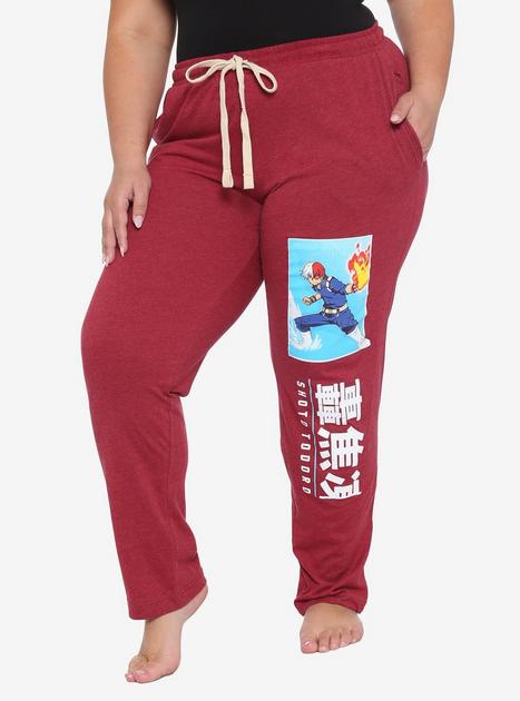 My Hero Academia Shoto Todoroki Pajama Pants Plus Size | Hot Topic