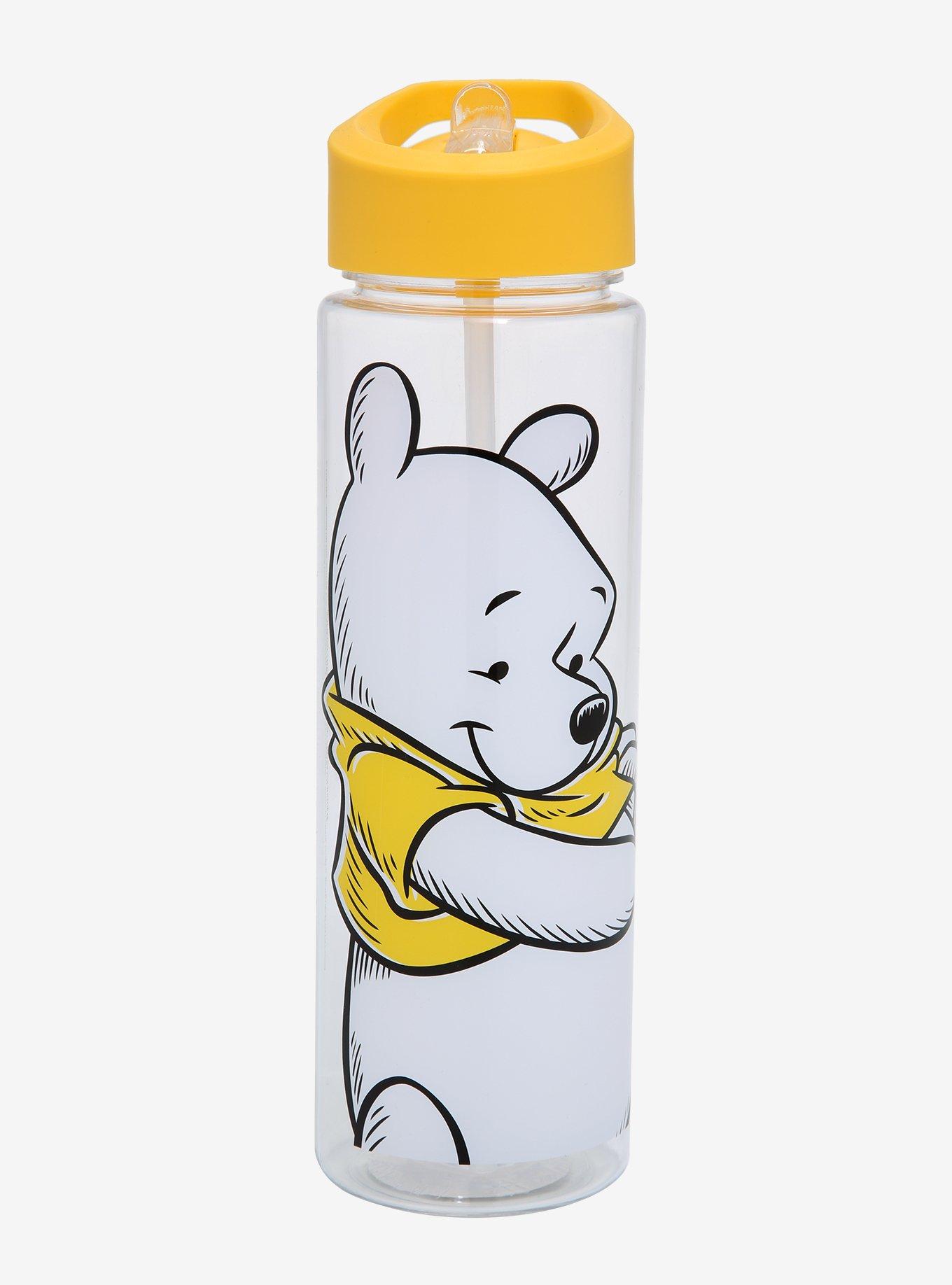 Disney Winnie The Pooh Yellow Water Bottle | Hot Topic
