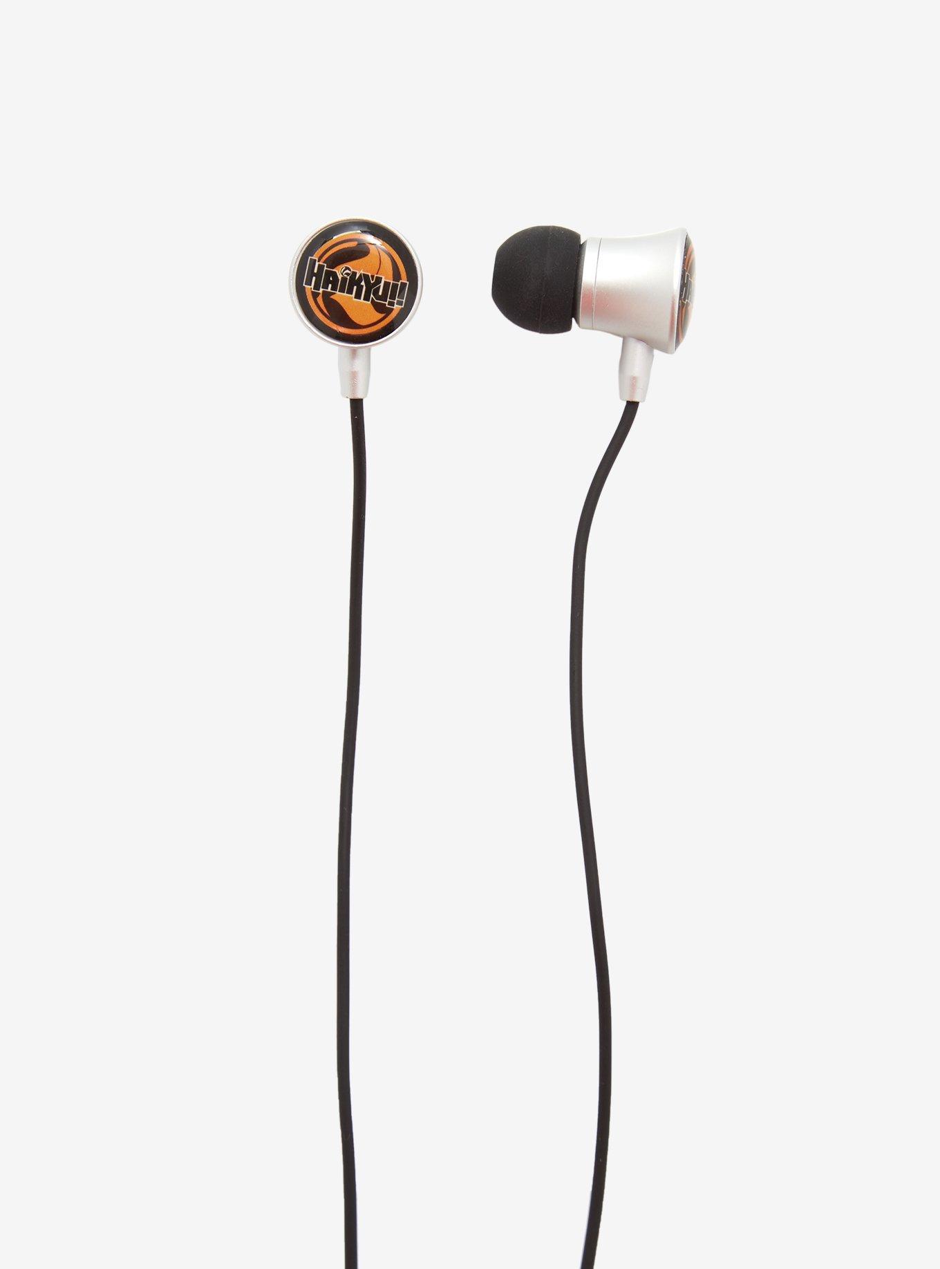Haikyu!! Logo Earbuds | Hot Topic