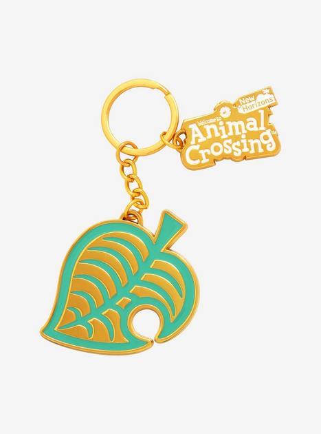 Animal Crossing: New Horizons Leaf Logo Key Chain | Hot Topic