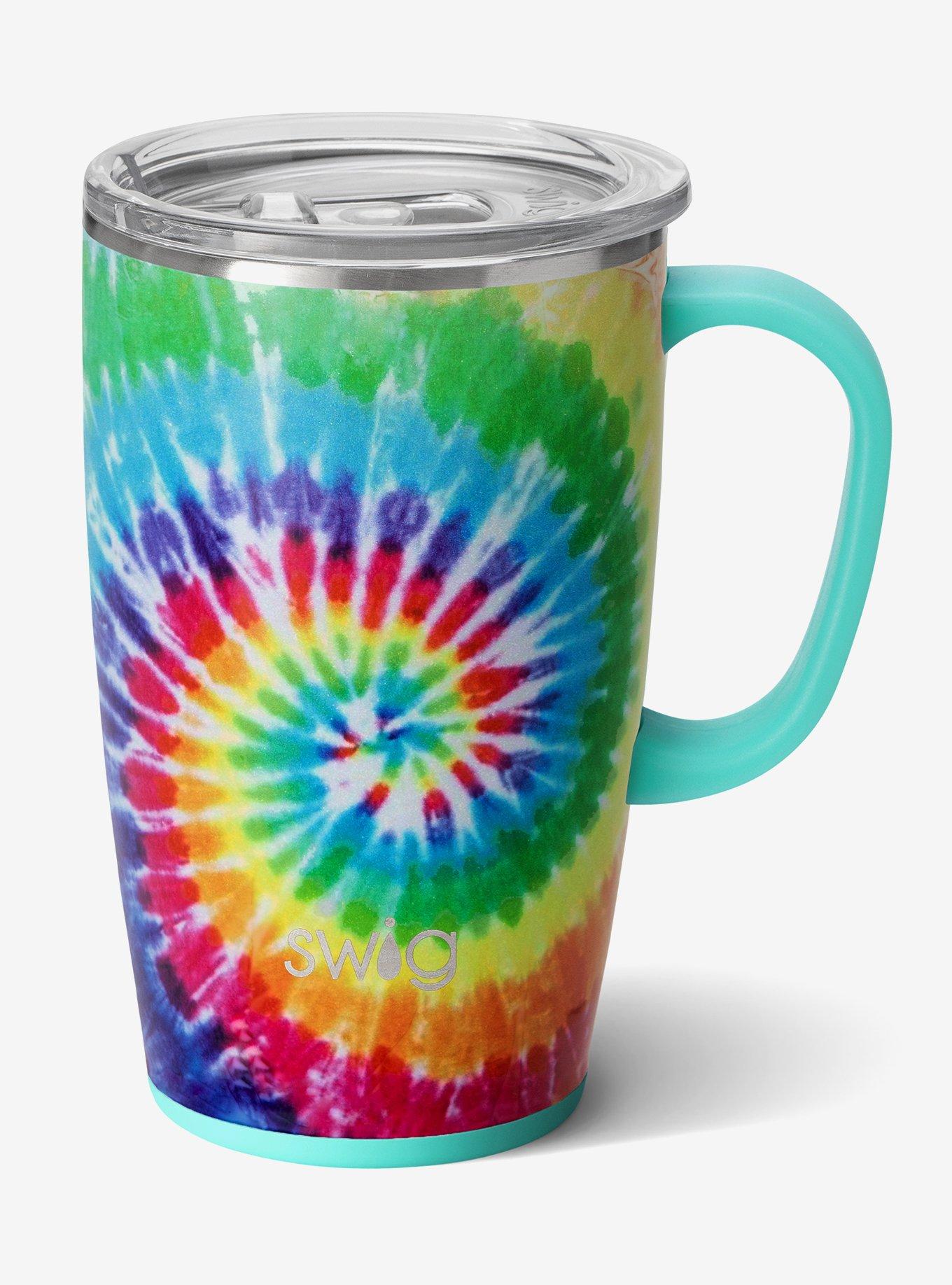 Swig Life Groovy Tie-Dye Insulated Travel Mug | Hot Topic