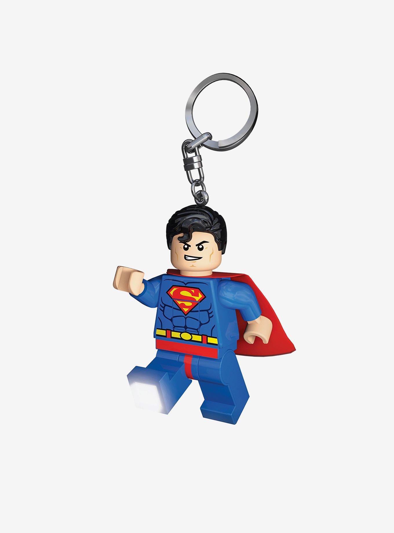Lego DC Comics Superman Universe Super Hero Key Light Keychain | BoxLunch