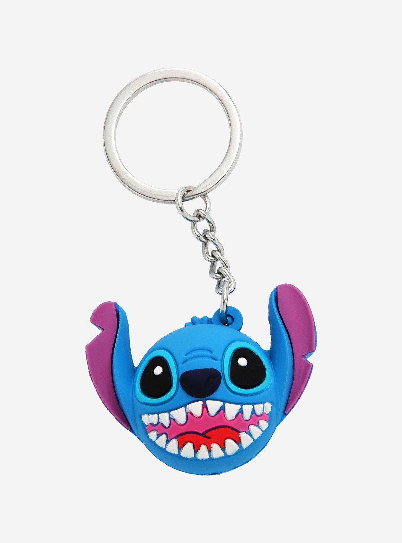 Disney Lilo & Stitch Figural Stitch Keychain | BoxLunch