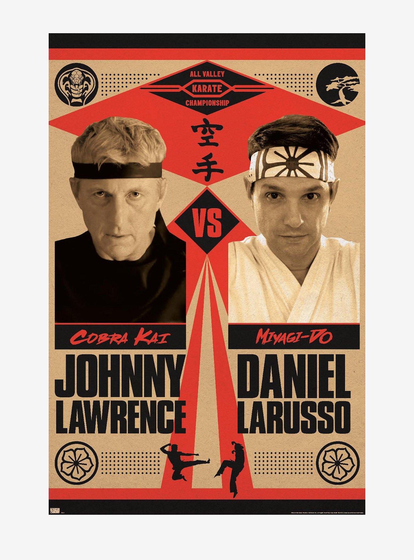Cobra Kai Johnny Vs. Daniel Poster | Hot Topic