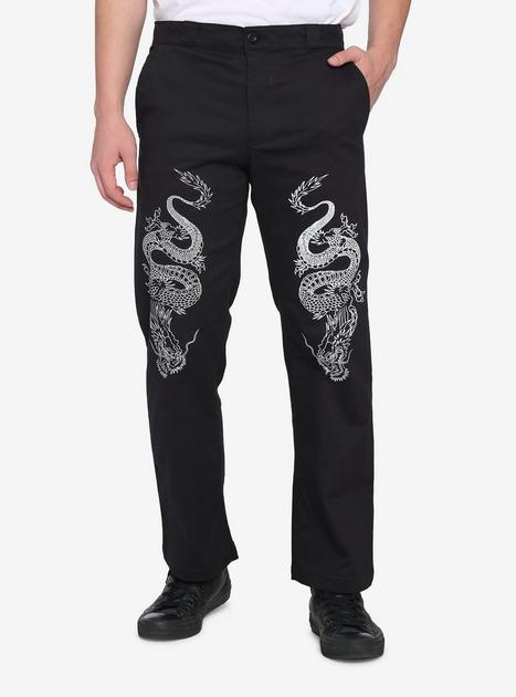 Dragon Black Chino Pants | Hot Topic