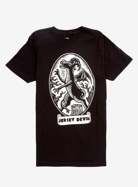 Jersey Devil Frame T-Shirt By Brian Reedy | Hot Topic