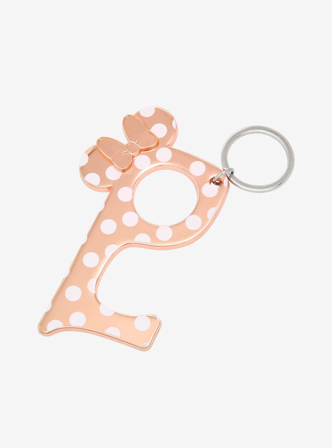 Disney Minnie Mouse Rose Gold Touch Tool Keychain | BoxLunch