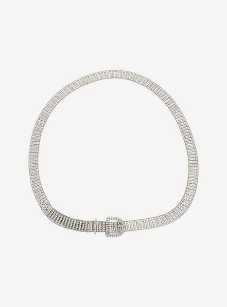 Rhinestone Buckle Belt | Hot Topic