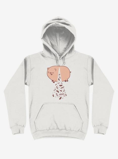 Pignata Pig White Hoodie - WHITE | Hot Topic