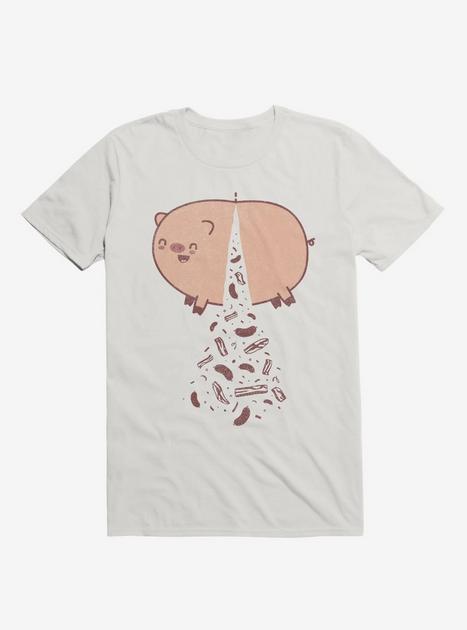Pignata Pig White T-Shirt - WHITE | Hot Topic