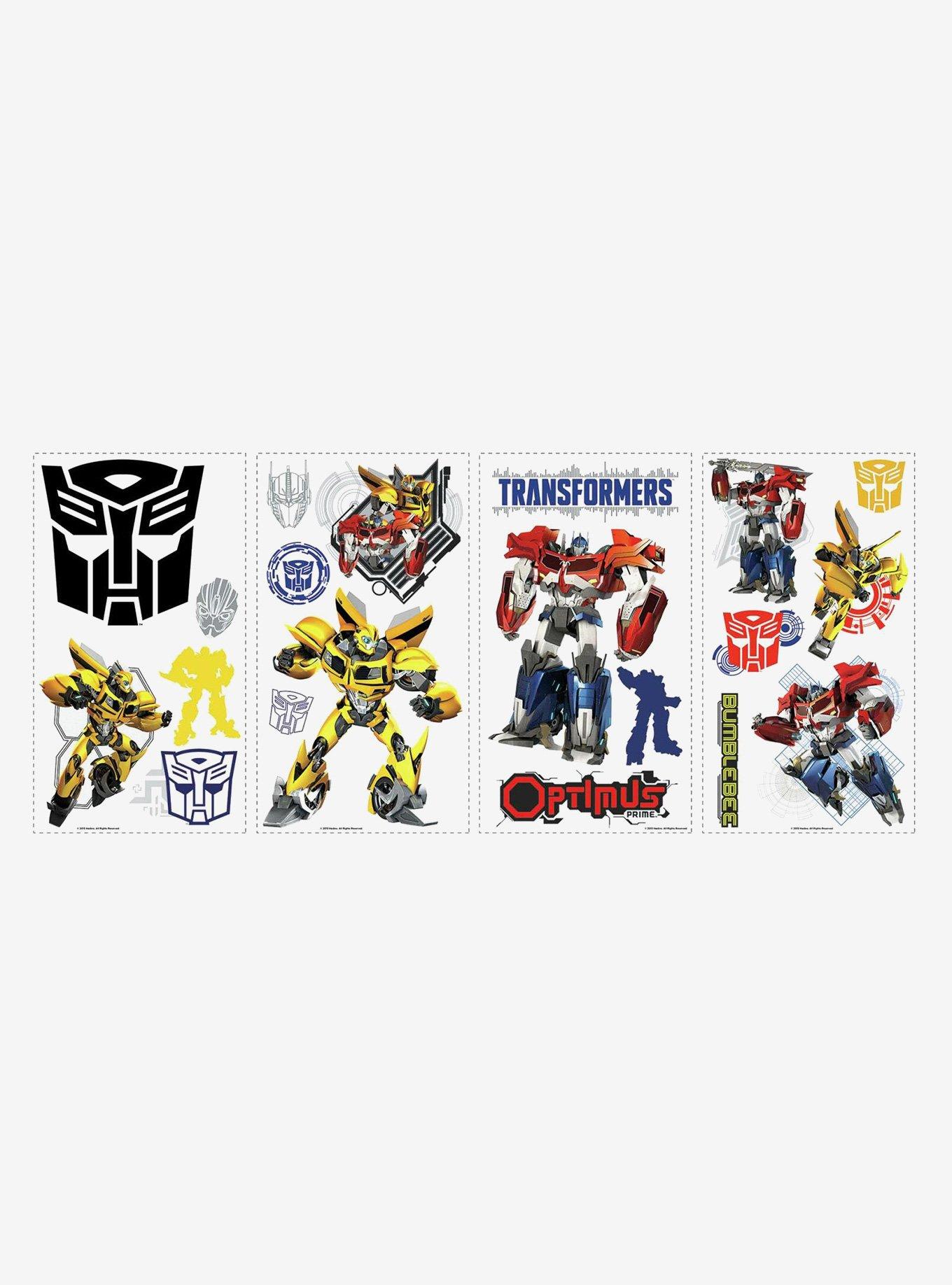 Transformers Autobots Peel And Stick Wall Decals | Hot Topic