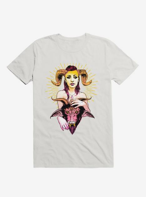 Monster Holy Doll Horns White T-Shirt - WHITE | Hot Topic