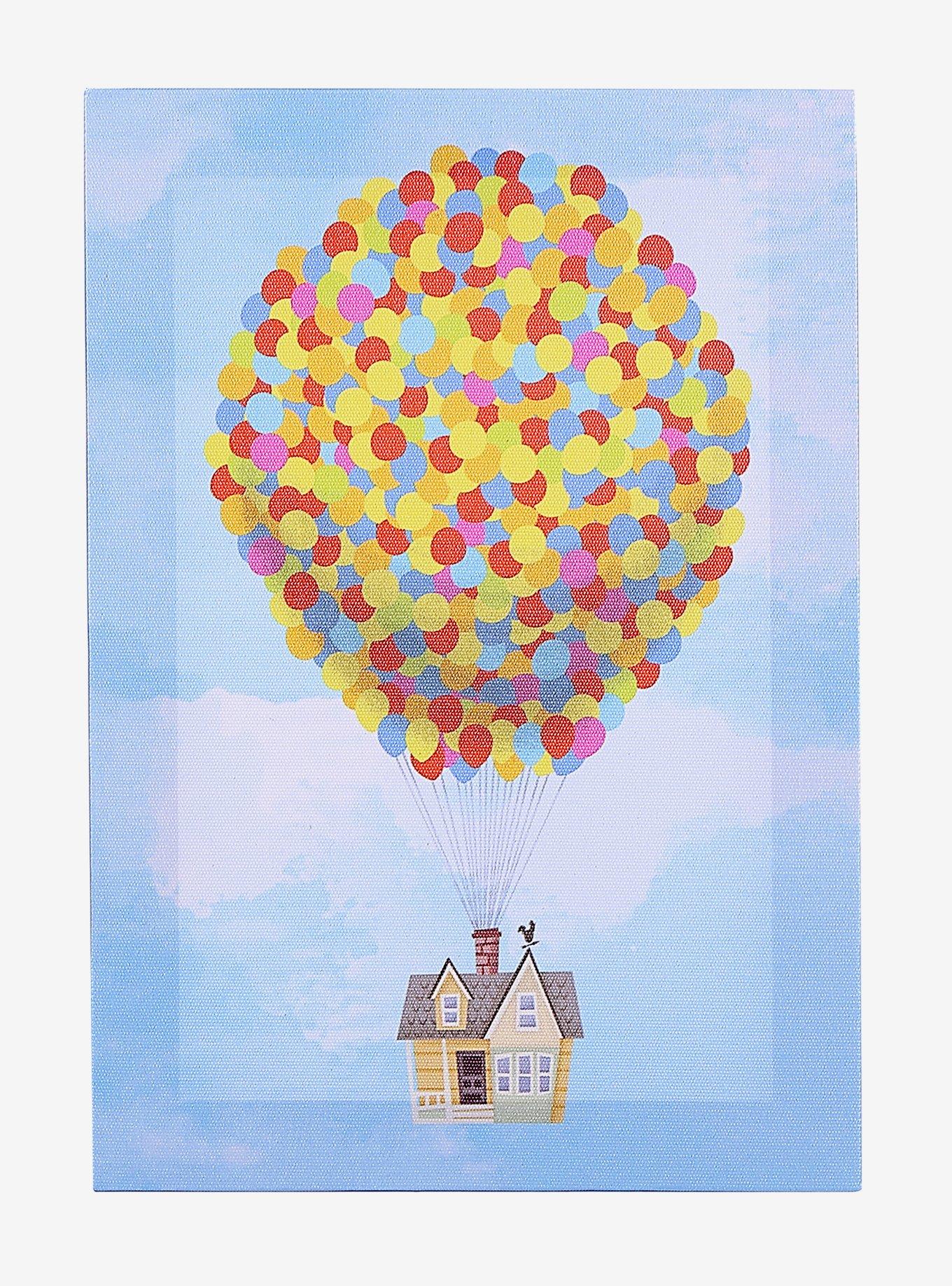 Up House Balloons Painting