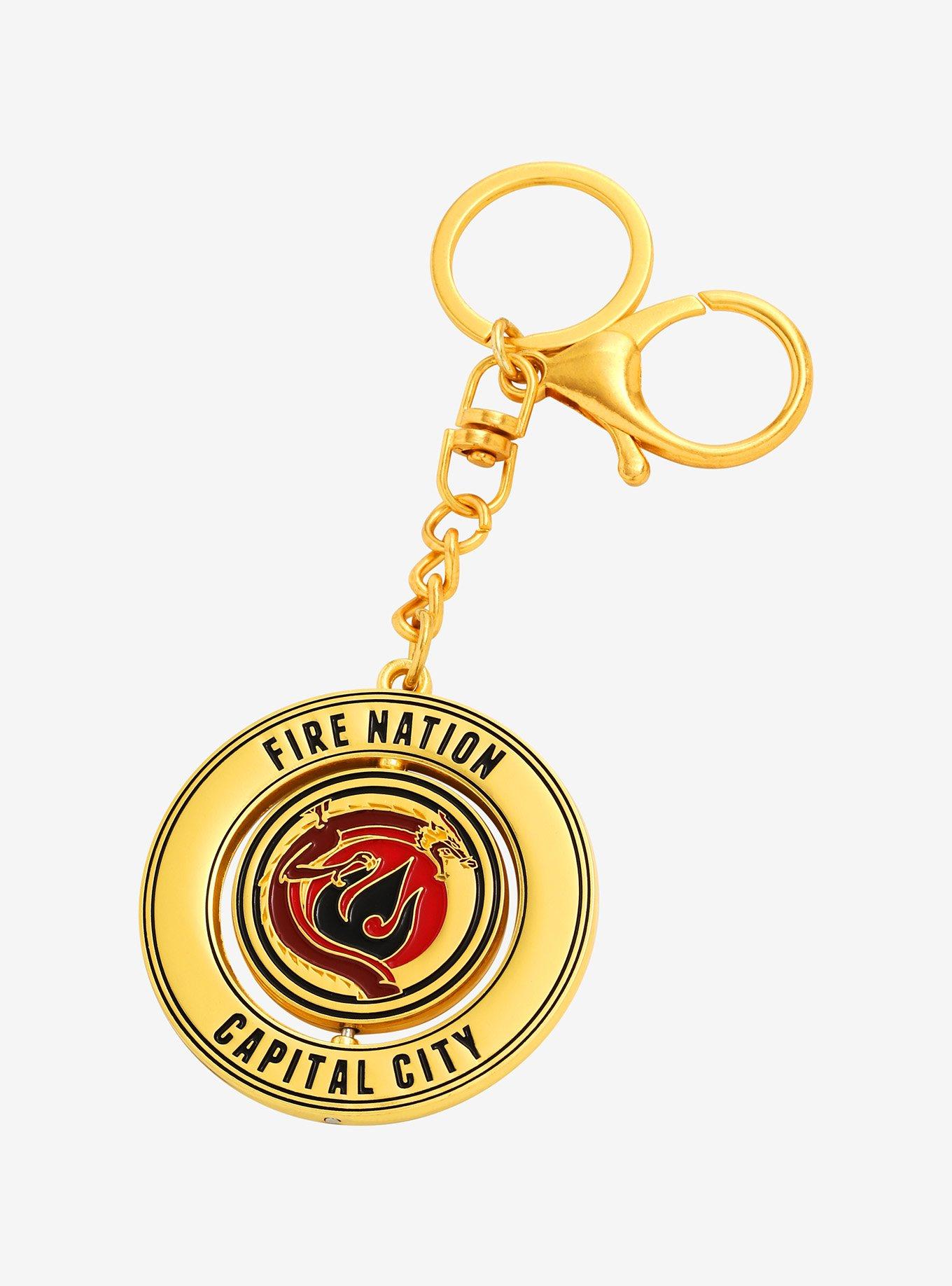 Avatar: The Last Airbender Capital City Fire Nation Spinning Enamel ...