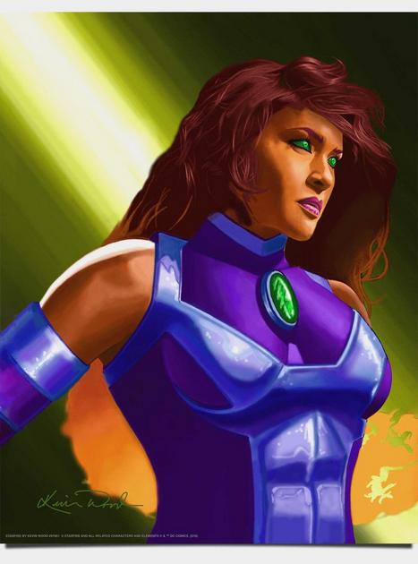 DC Comics Starfire Art Print | BoxLunch