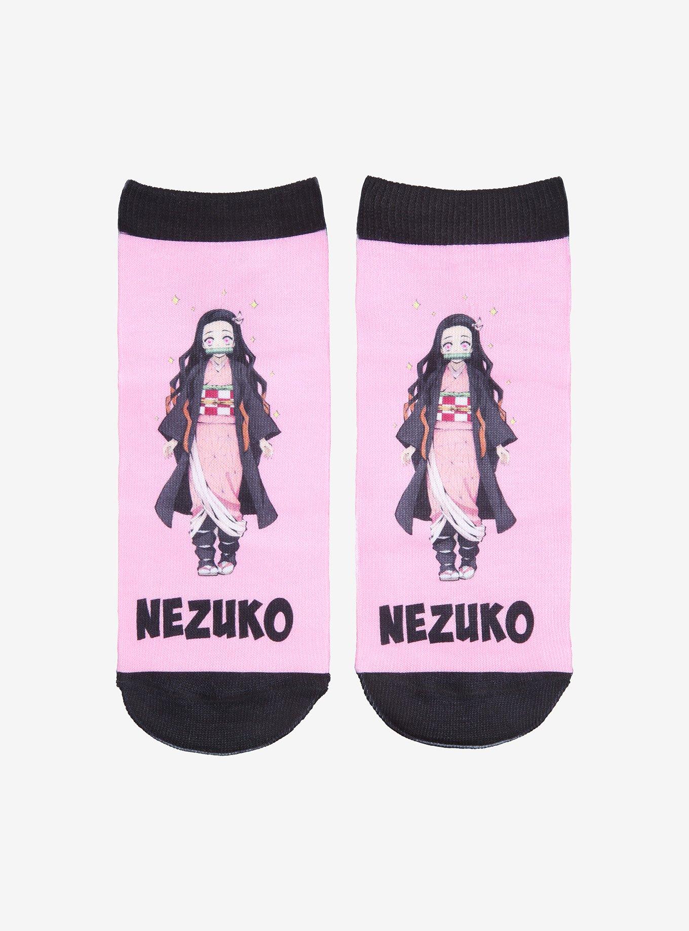 Demon Slayer: Kimetsu No Yaiba Nezuko No-Show Socks | Hot Topic