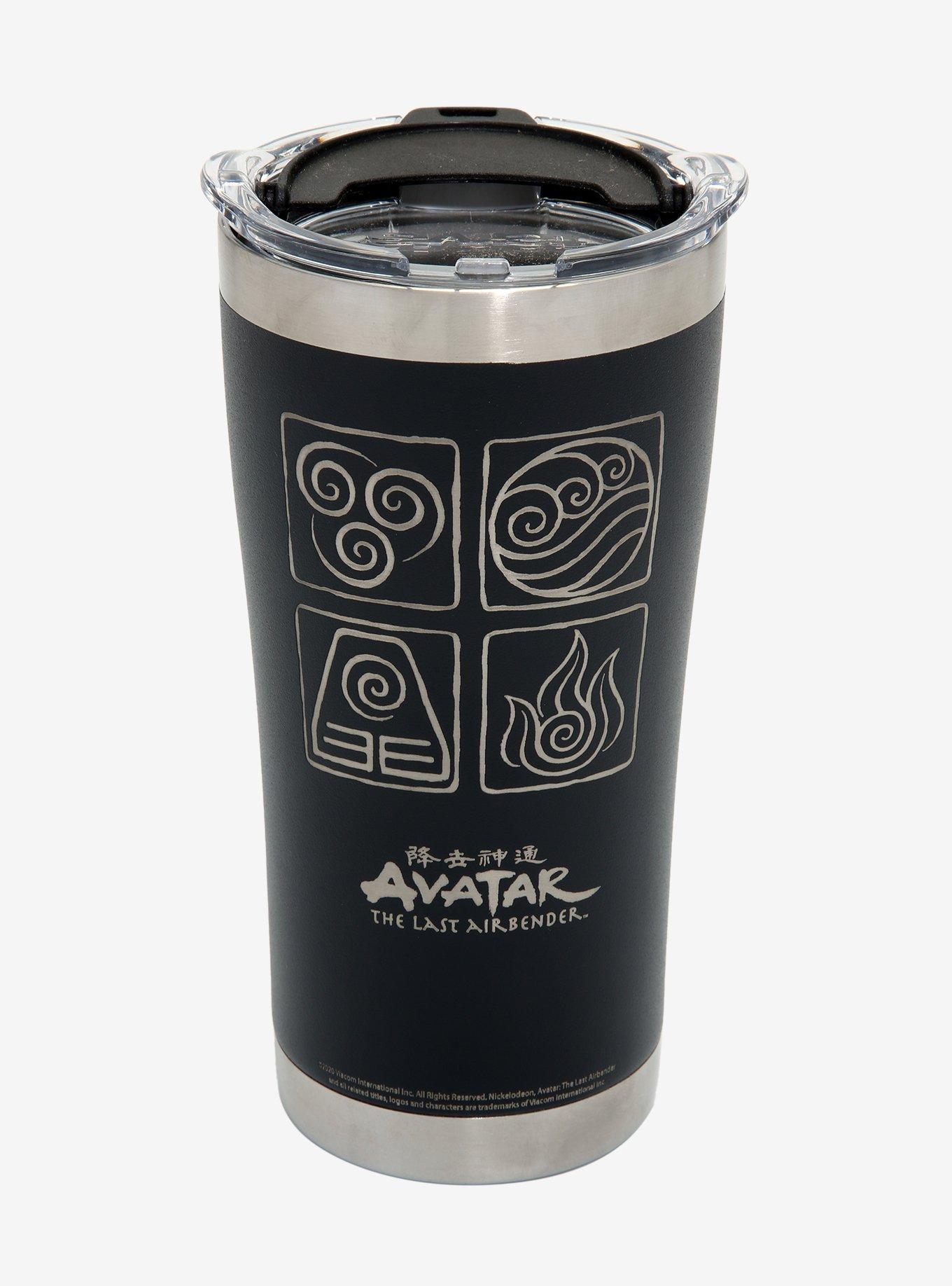 Avatar: The Last Airbender Elements Stainless Steel Travel Mug | Hot Topic