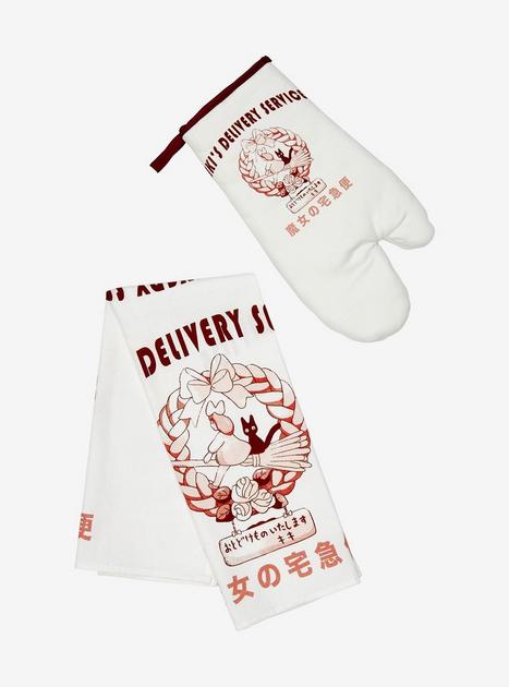 Studio Ghibli Kiki's Delivery Service Crest & Sign Kitchen Set ...