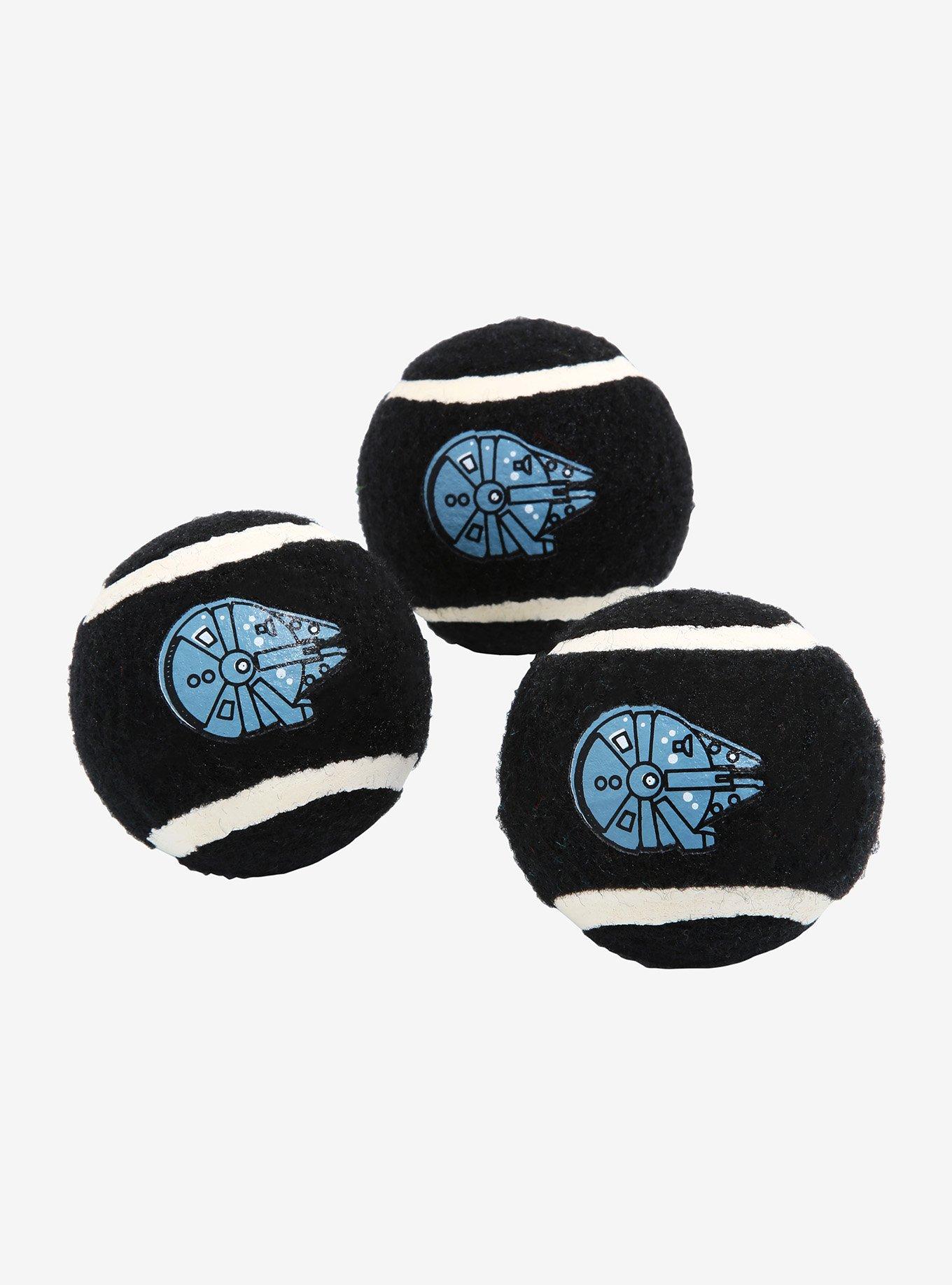 Star Wars Millennium Falcon Dog Tennis Balls 3 Pack | Her Universe