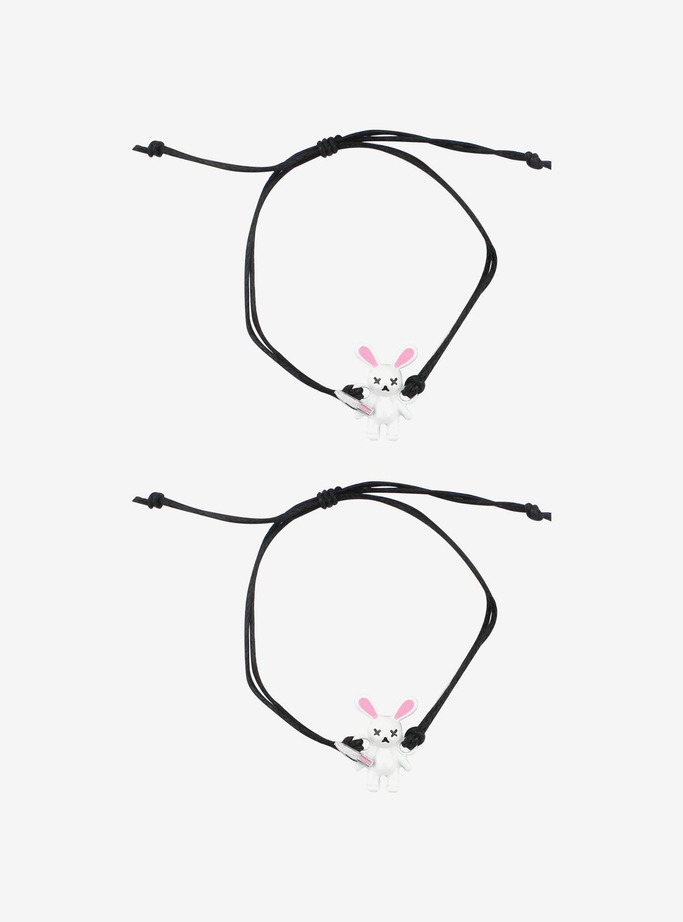Dead Bunny Knife Best Friend Cord Bracelet Set | Hot Topic