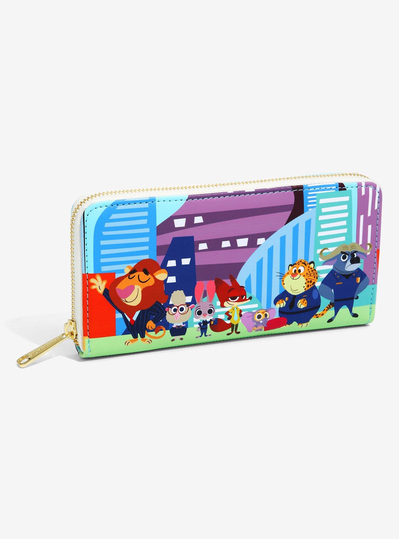 Loungefly Disney Zootopia Chibi Characters Wallet | BoxLunch