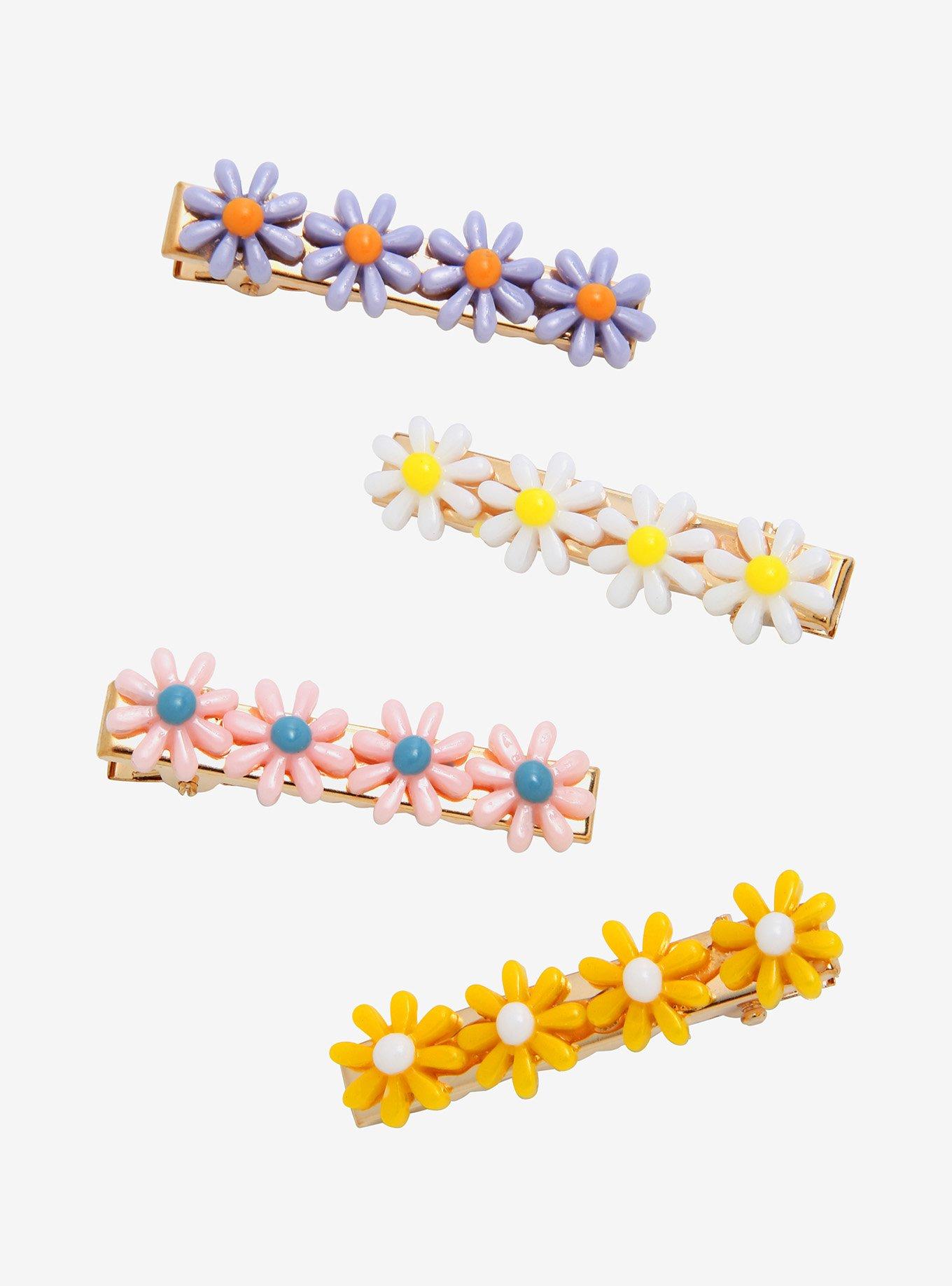 Daisy Hair Clip Set | Hot Topic