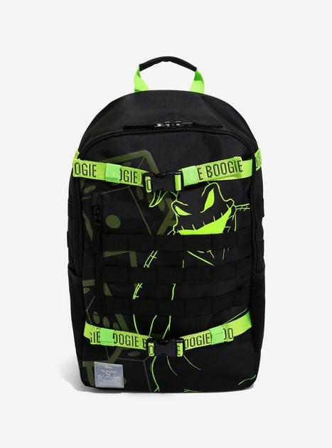 The Nightmare Before Christmas Oogie Boogie Neon Green Backpack | Hot Topic