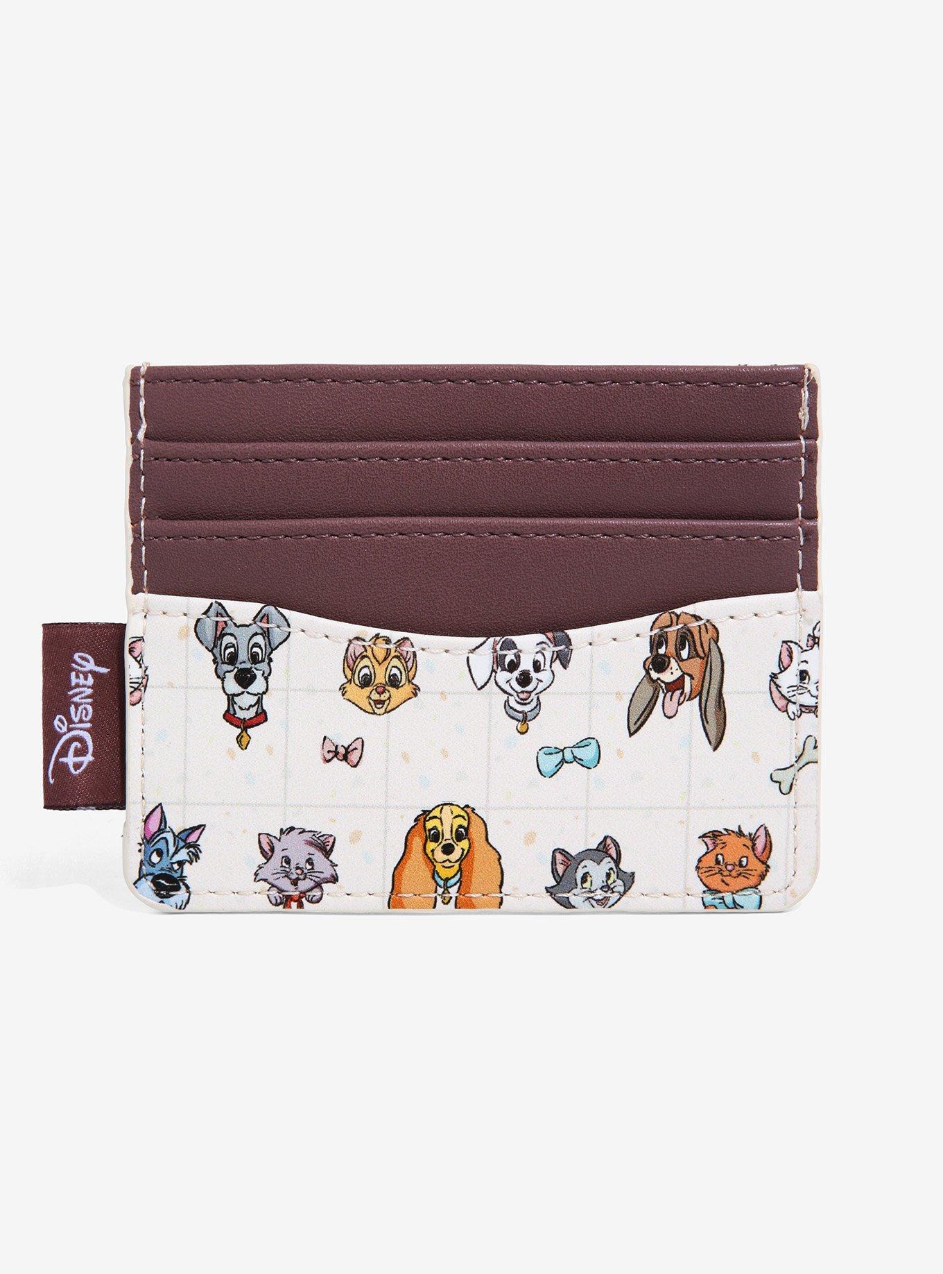 Loungefly Disney Pets Allover Print Cardholder - BoxLunch Exclusive ...