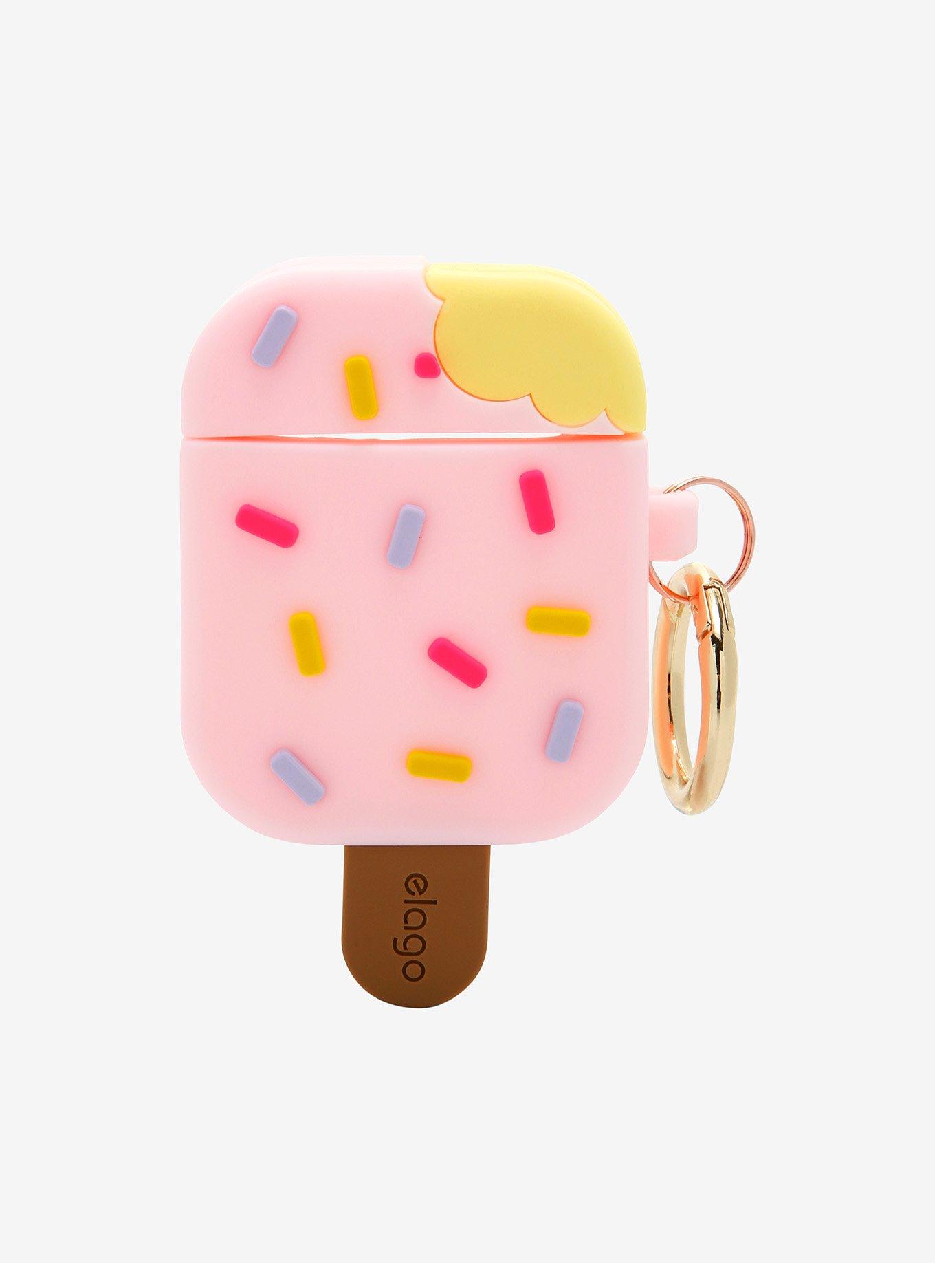 Pink Ice Cream Wireless Earbud Case Cover | Hot Topic