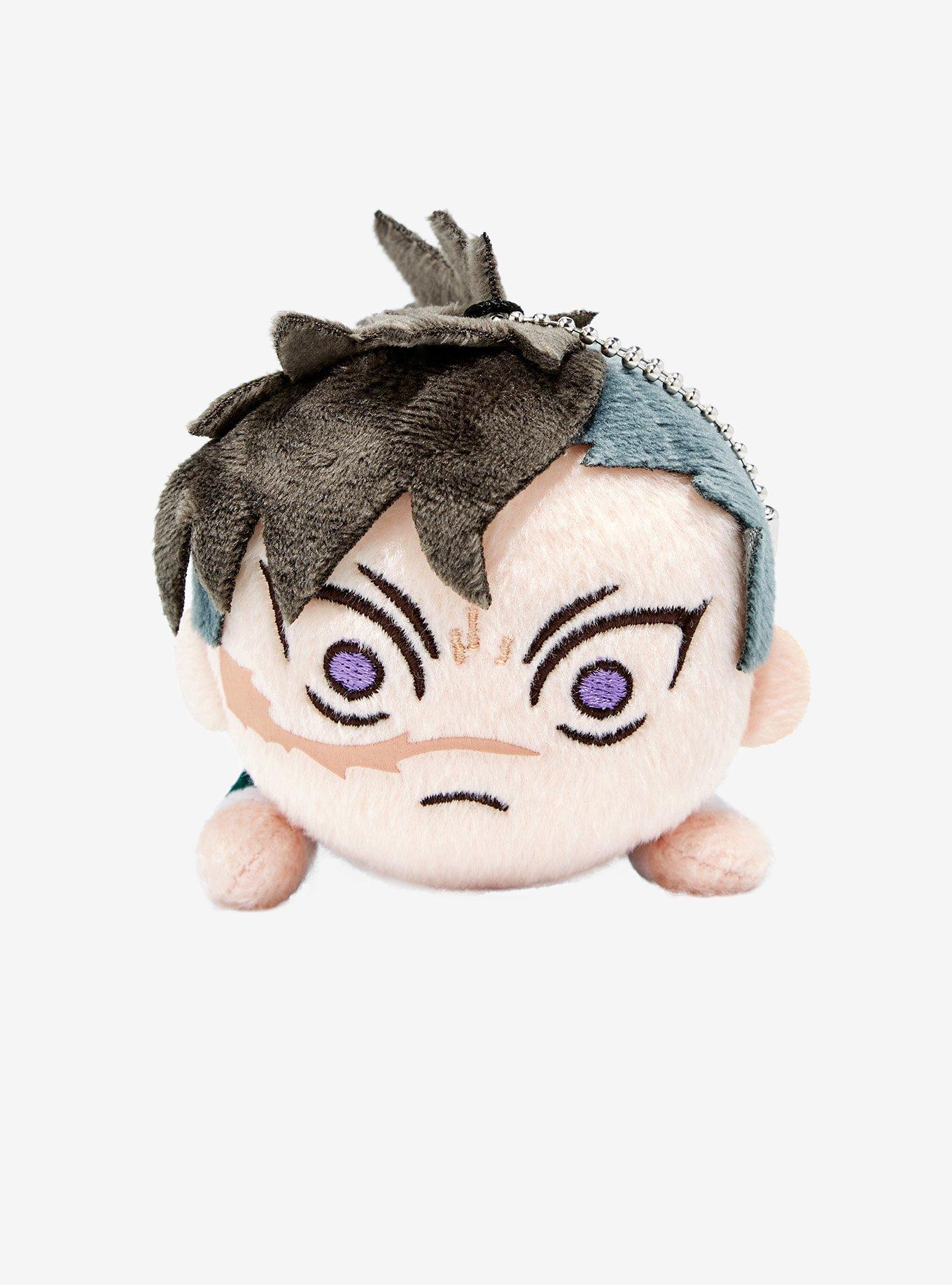 Demon Slayer: Kimetsu no Yaiba Genya Shinazugawa 3 Inch Plush Keychain ...