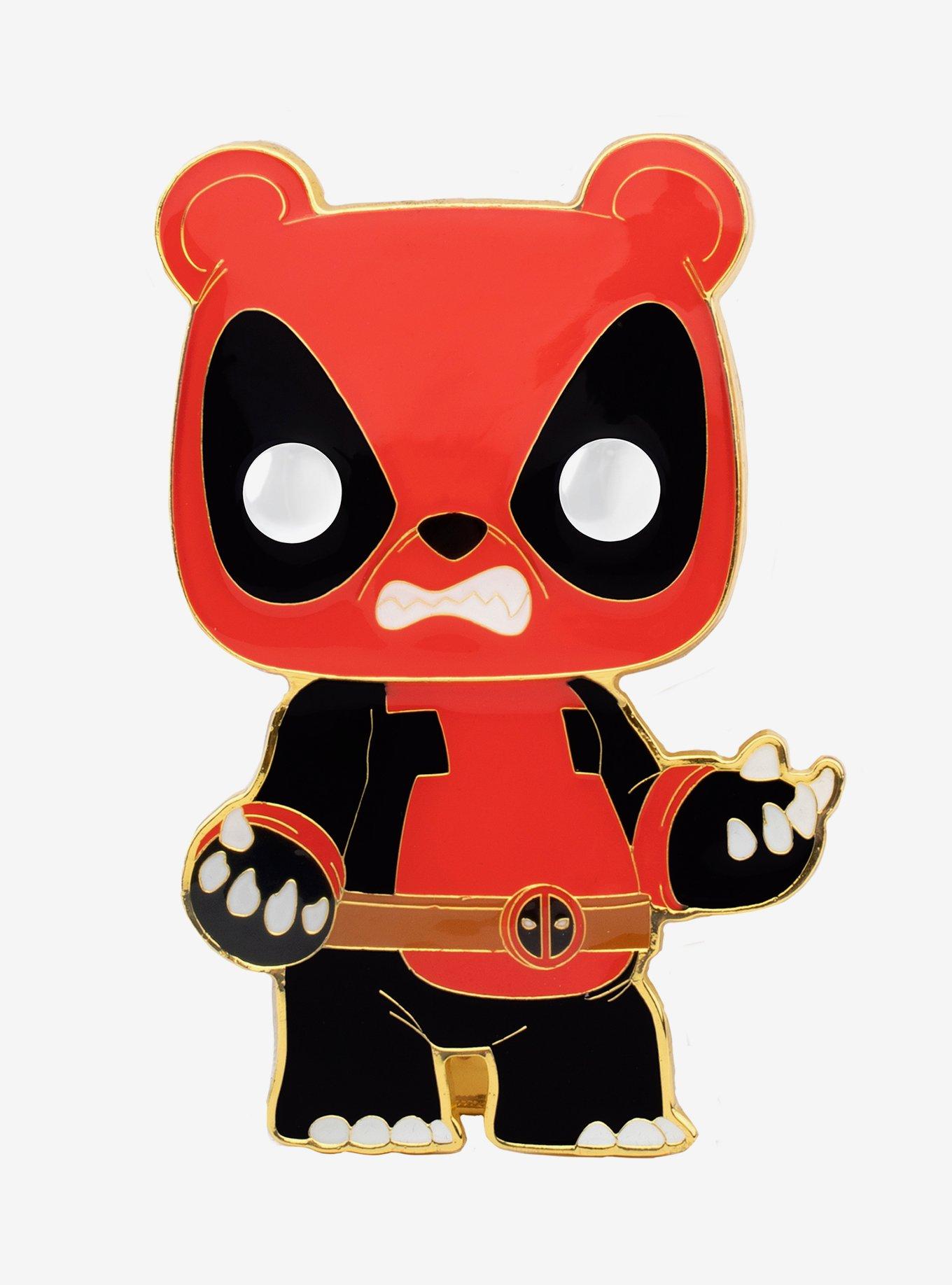 Funko Pop! Marvel Deadpool Pandapool Large Enamel Pin | BoxLunch