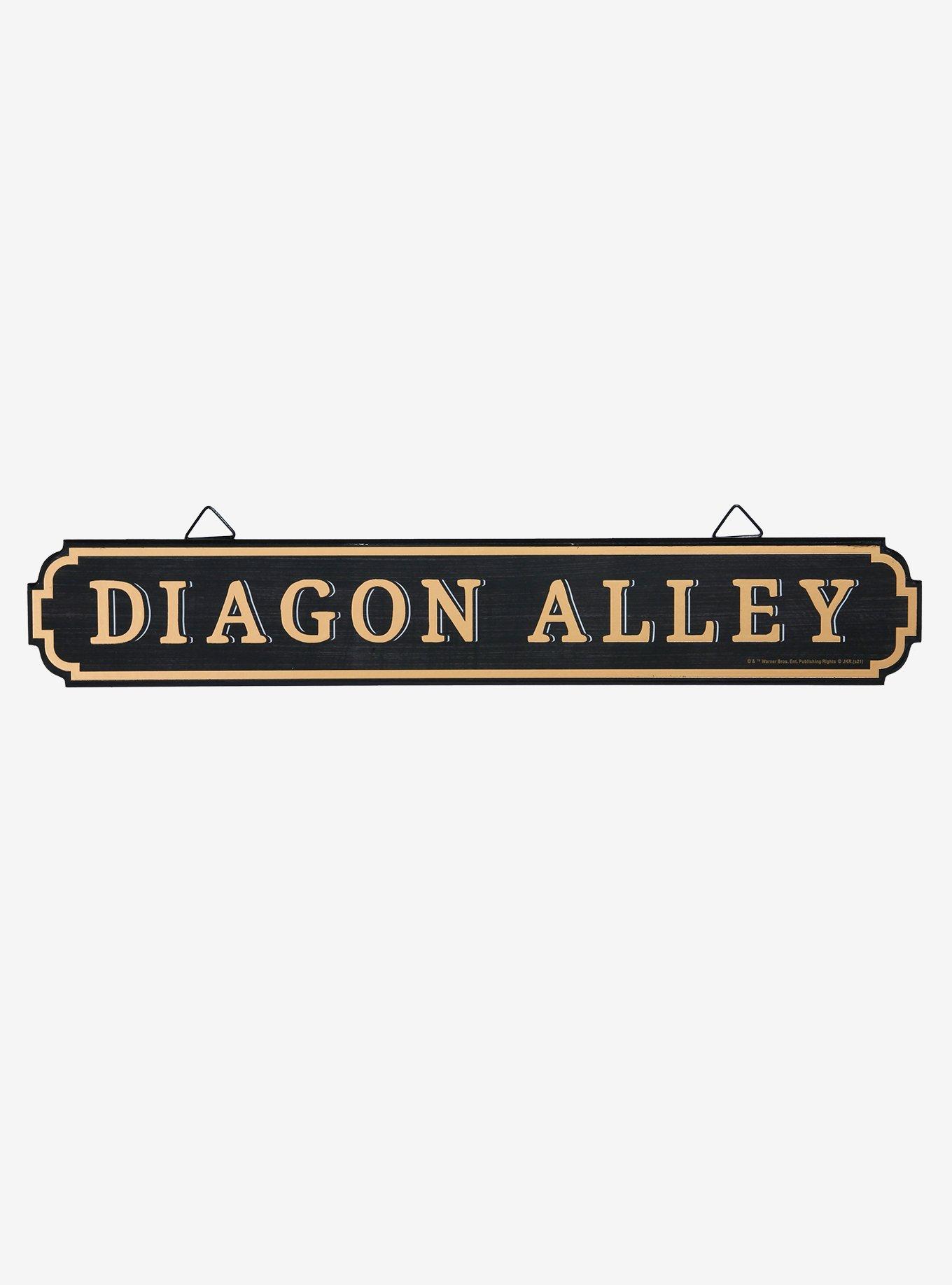 Harry Potter Diagon Alley Wood Wall Sign | Hot Topic