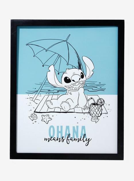 Disney Lilo & Stitch Ohana Outline Wood Wall Art | Hot Topic