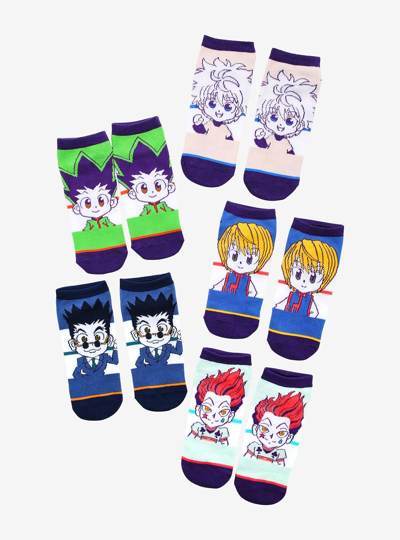 Hunter x Hunter Chibi Characters Ankle Sock Set - BoxLunch Exclusive ...